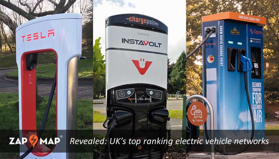 Zap-Map reveals UK’s top ranking electric vehicle networks | GreenFleet