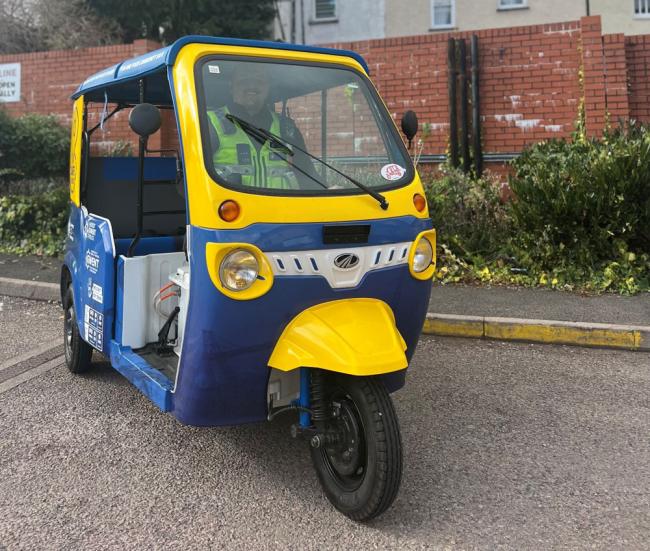 Gwent Police take on tuk-tuks for public-space patrols | GREENFLEET